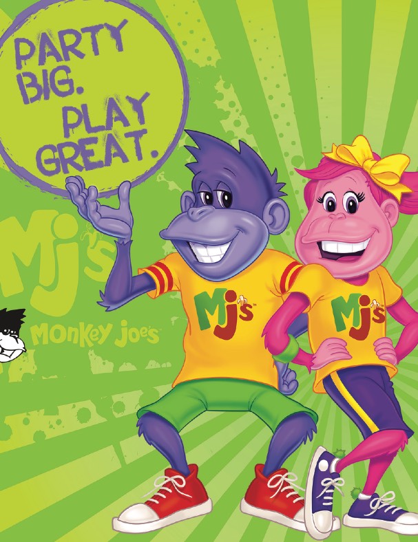 Party Big Play Great - Green - Monkey Joe's
