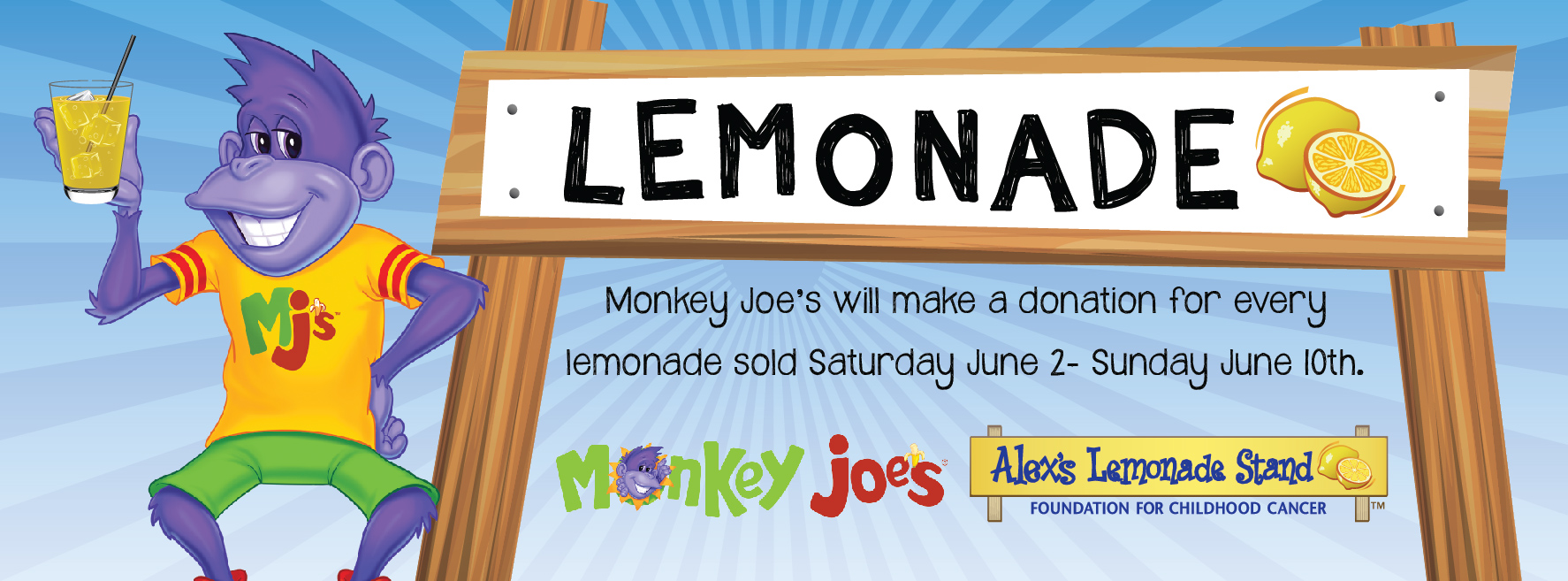 Alex’s Lemonade Stand and Monkey Joe’s - Monkey Joe's