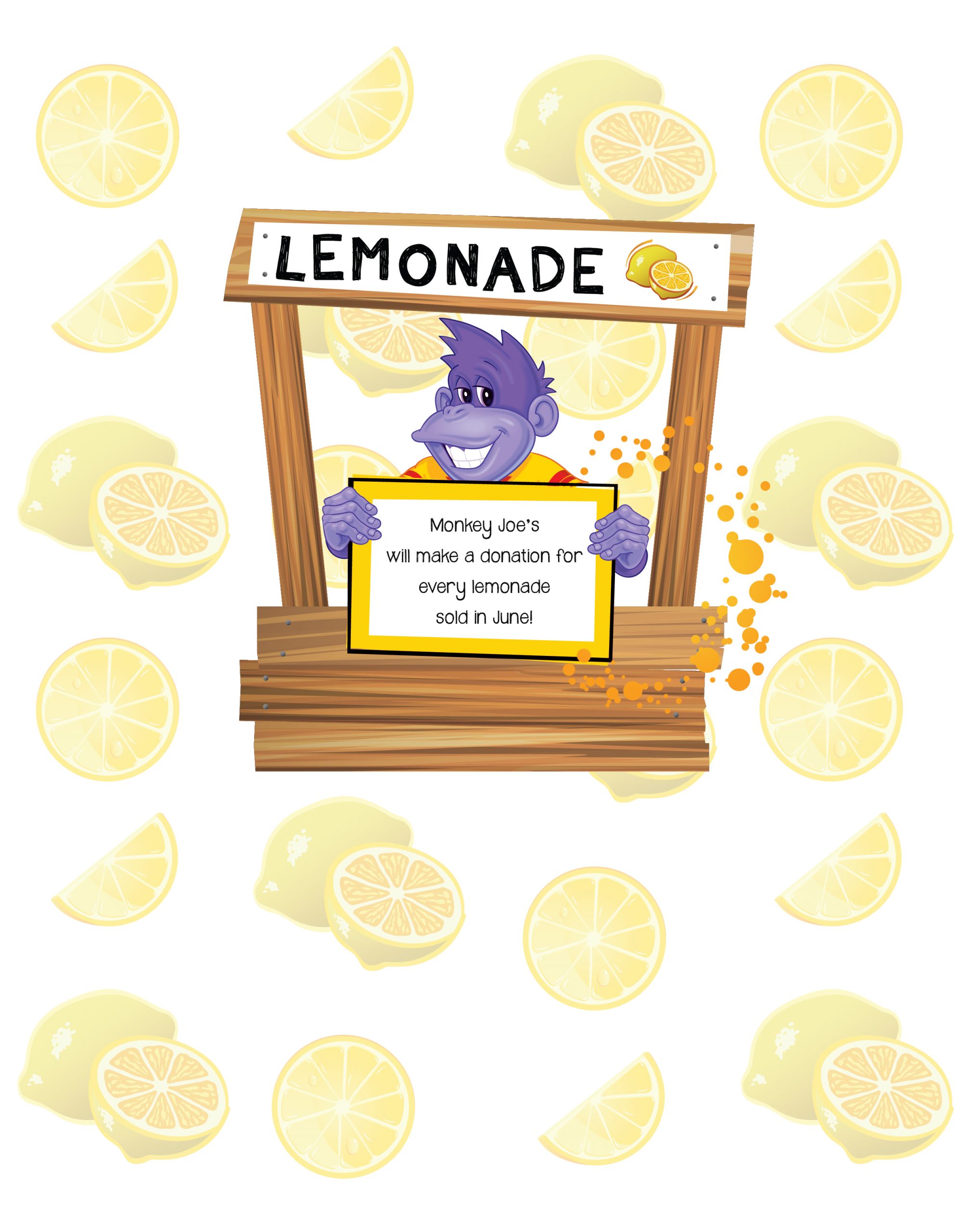 Alex’s Lemonade Stand and Monkey Joe’s Fight Childhood Cancer - Monkey ...